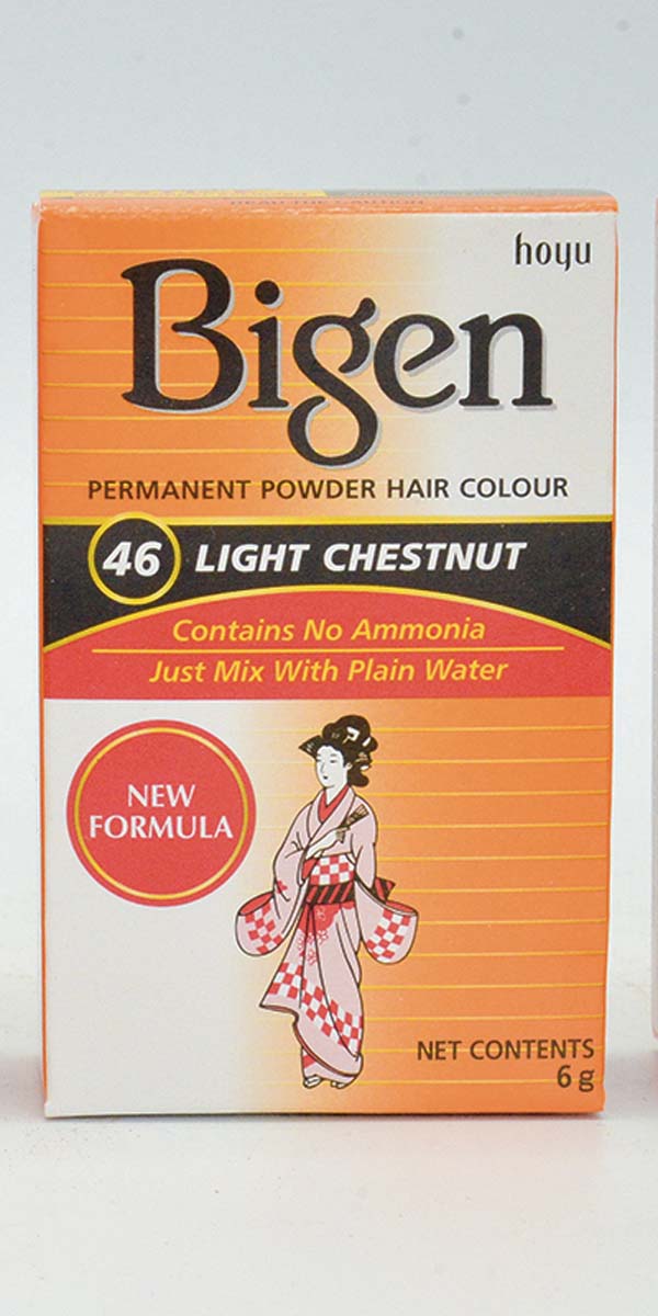 Bigen Light Chestnut No 46 6gms – Sunrup-Foods