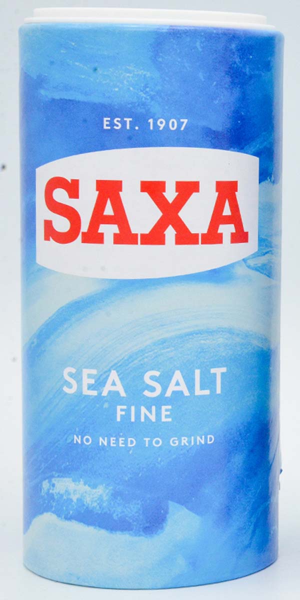 Saxa Sea Salt Fine 300g – Sunrup-Foods