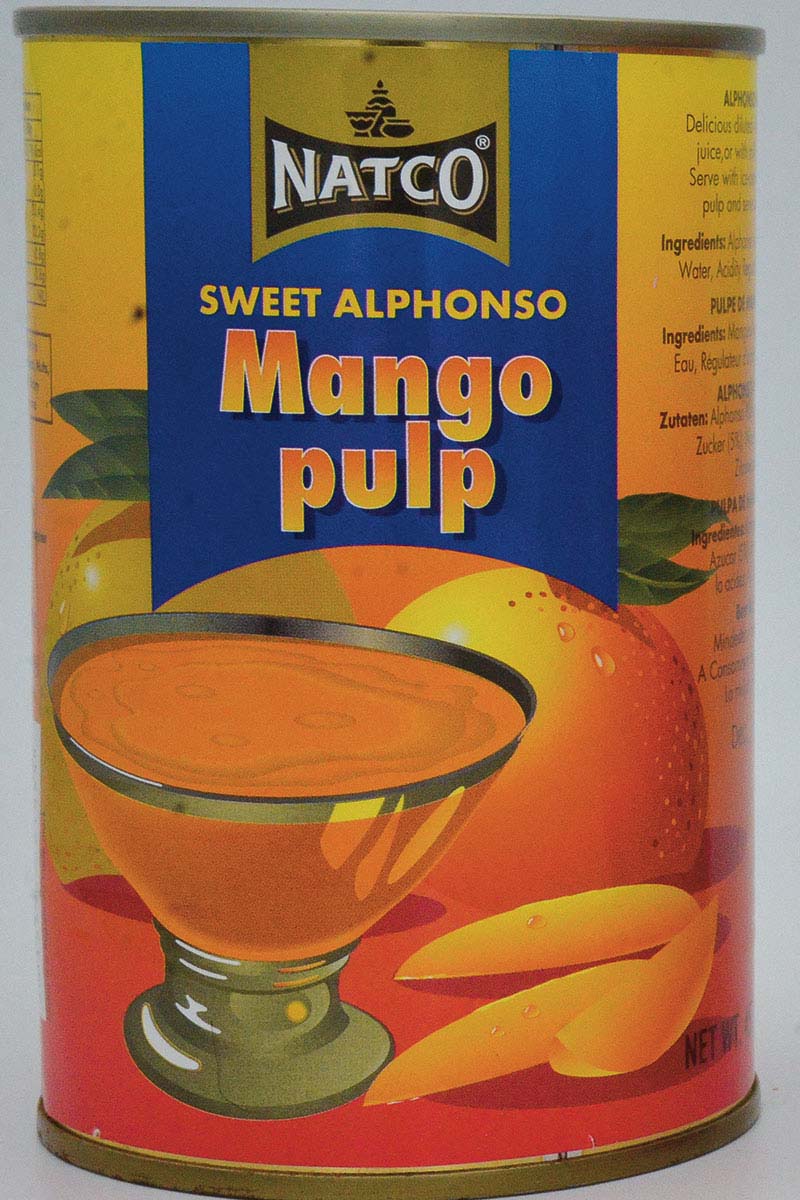 Natco Alphonso Mango Pulp 450g – Sunrup-Foods