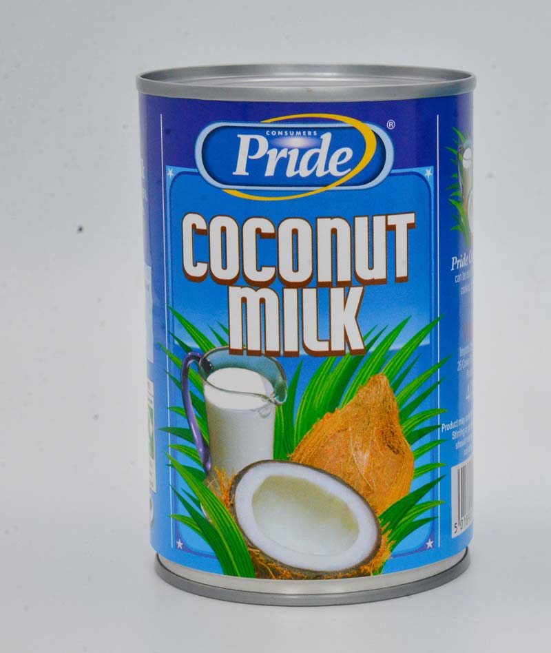 Pride Coconut Milk 400g Tin – Sunrup-Foods