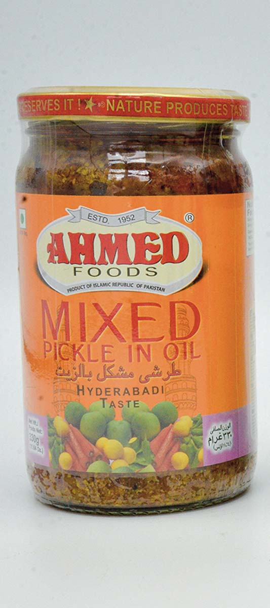 Ahmed Foods Mixed Pickle In Oil 330gms – Sunrup-Foods