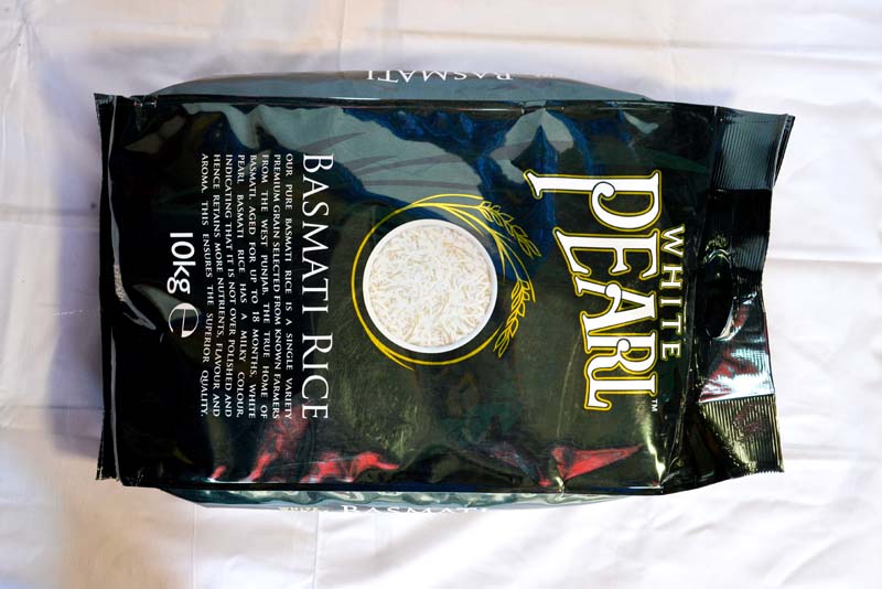 White Pearl Basmati Rice 10kg – Sunrup-Foods