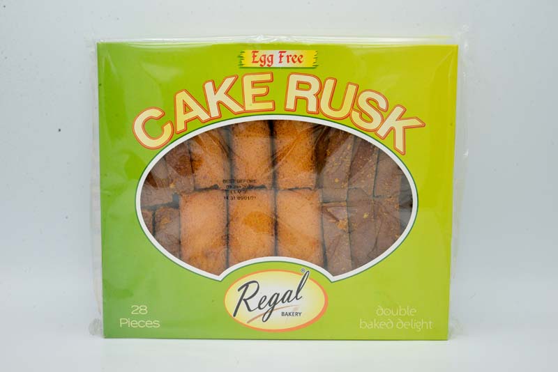 Regal Egg Free Cake Rusk 28pcs 480g – Sunrup-Foods