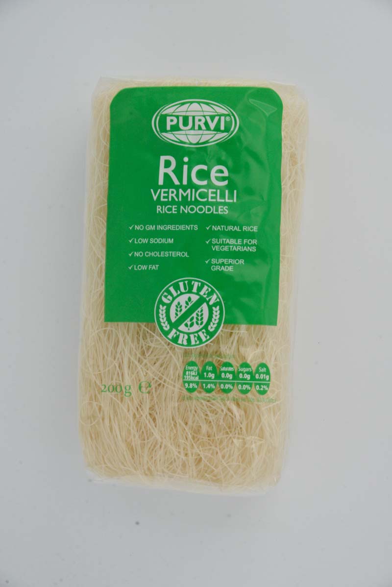 Purvi Rice Vermicelli 200gms – Sunrup-Foods