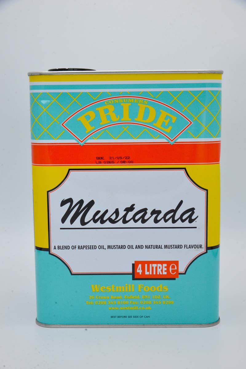 Pride Mustard Oil 4lts – Sunrup-Foods