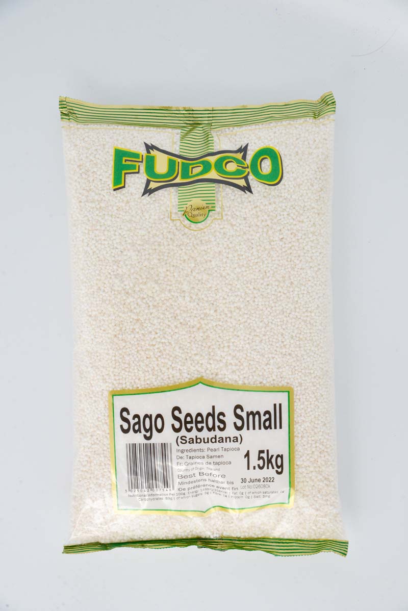 Fudco Sago Seeds Small 1.5Kg – Sunrup-Foods