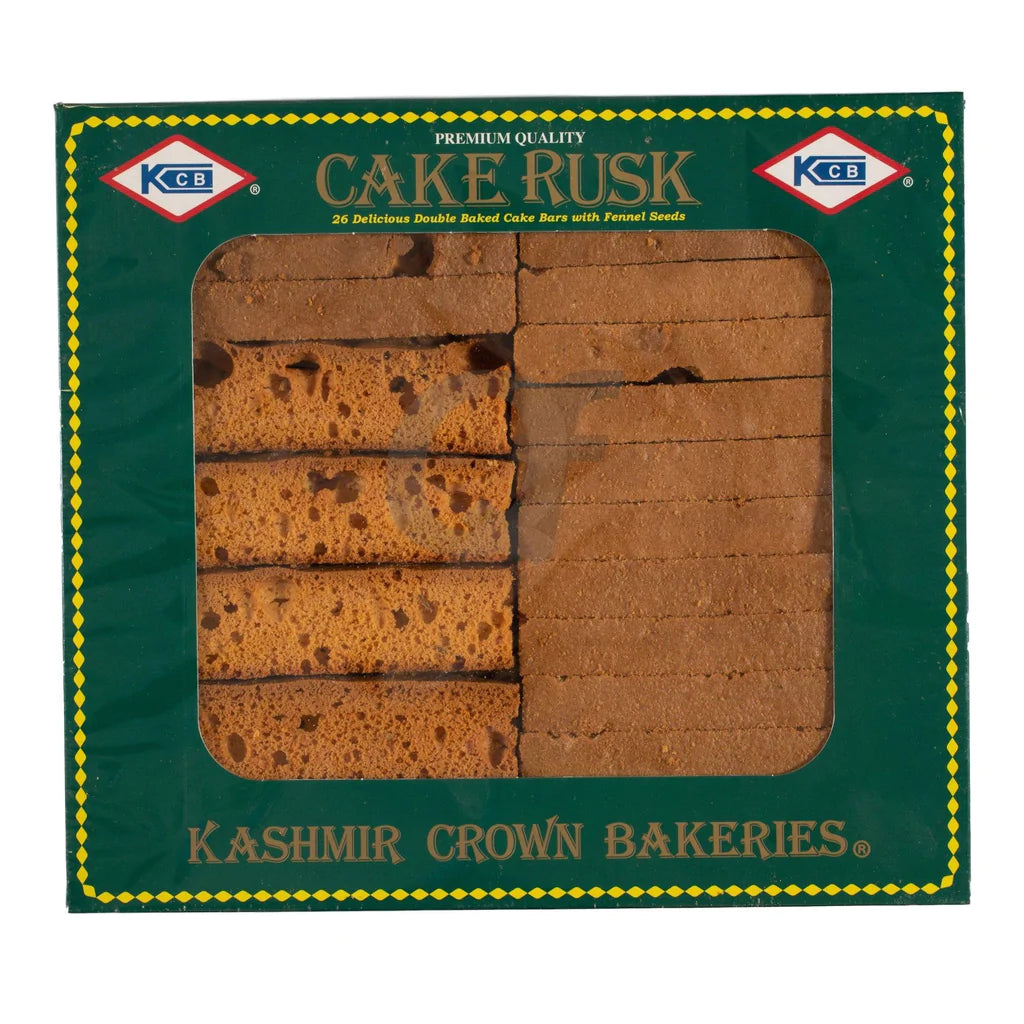KCB Cake Rusk 26 Delicious Double Baked Cake Bars 900g with Fennel see ...